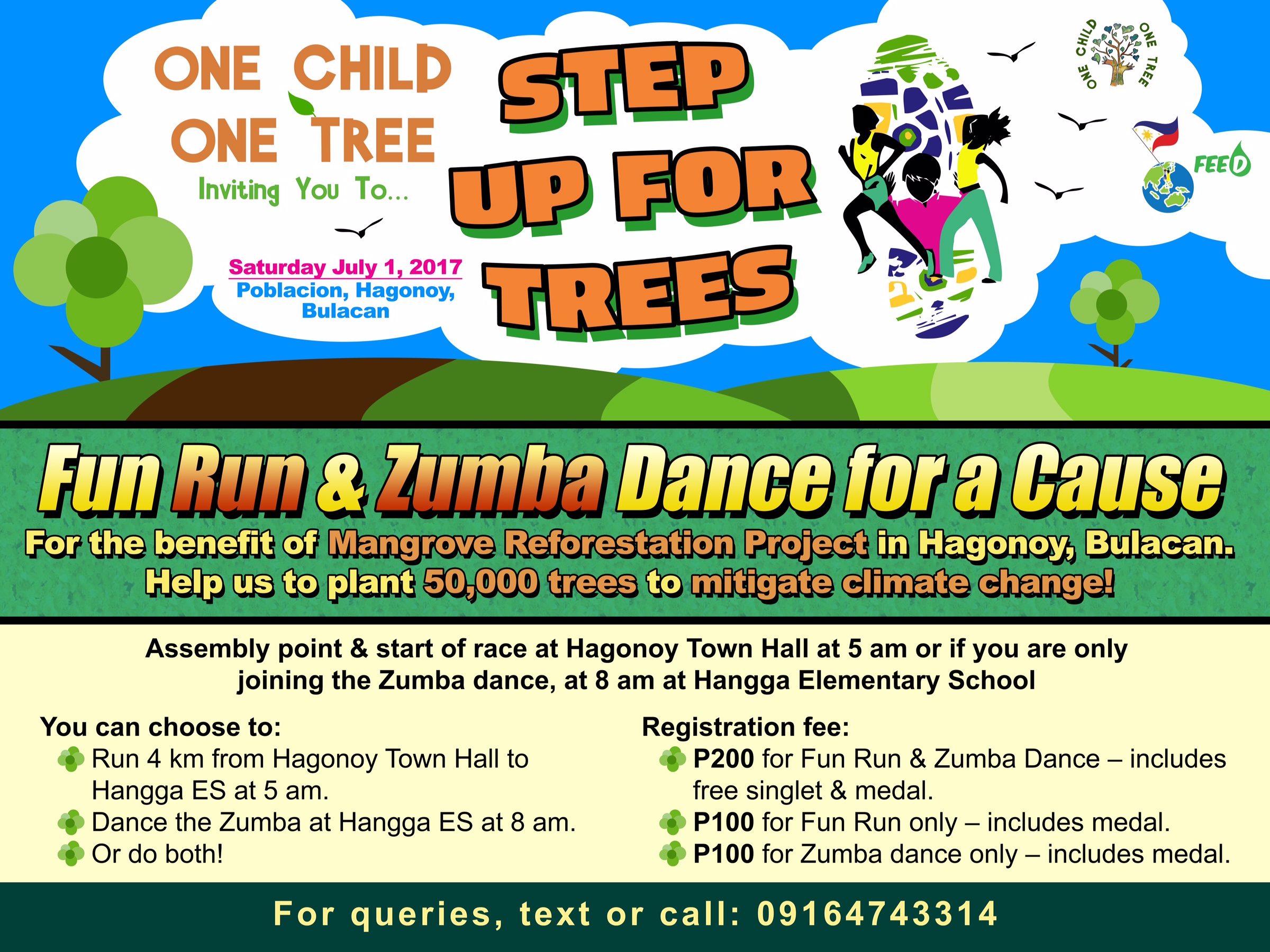 Step Up for Trees: Fun Run and Zumba for 50,000 Mangroves on July 1st ...